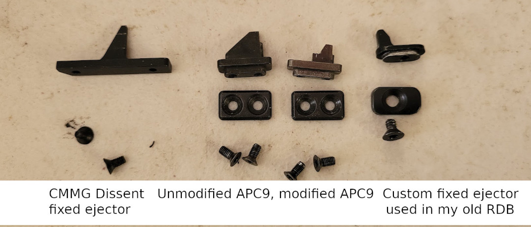 Ultimate Full Auto CMMG RDB Fixed Ejector Project (hybrid Dissent 9mm ...
