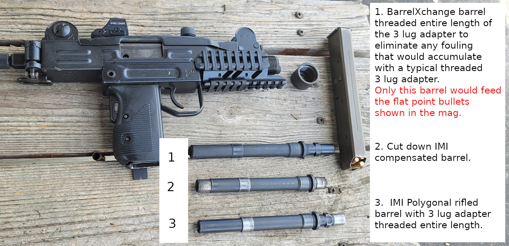 Barrel run update | UZI Talk Forums