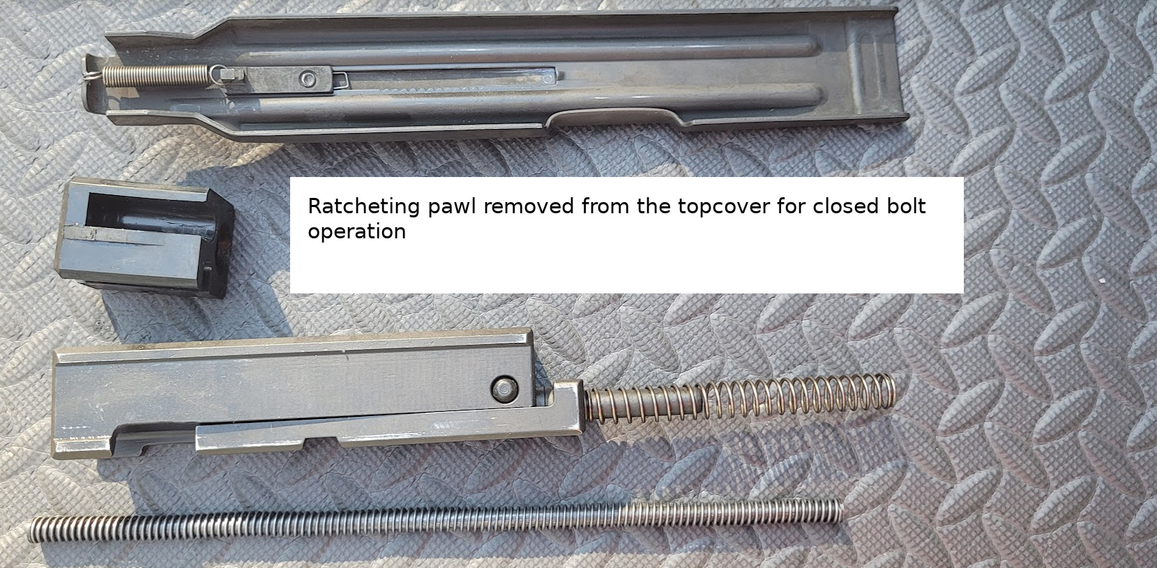 Full Auto, .45ACP Full Size UZI Closed bolt Configuration – C3Junkie LLC