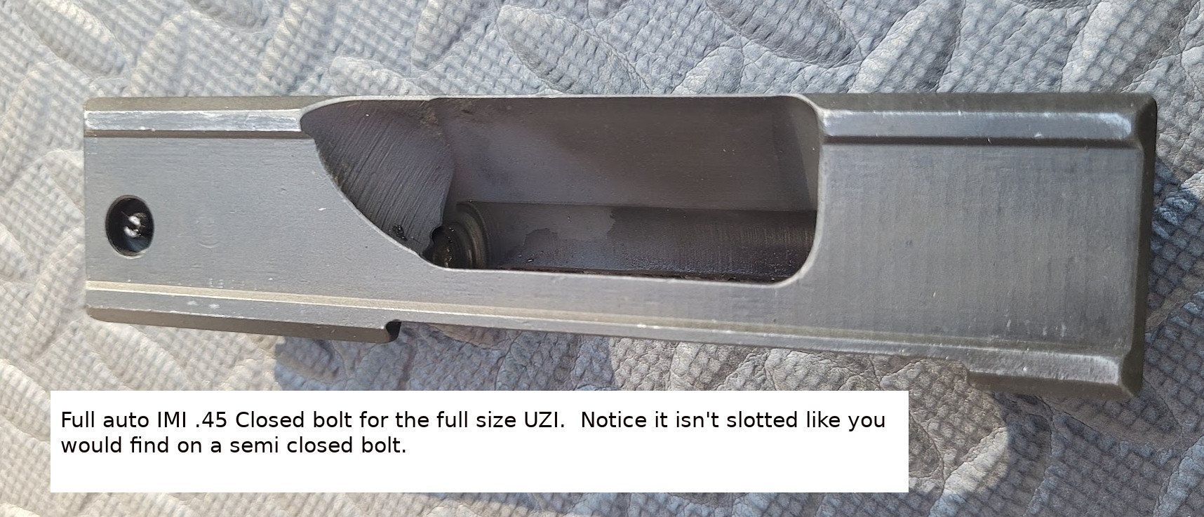 Full Auto, .45ACP Full Size UZI Closed bolt Configuration – C3Junkie LLC
